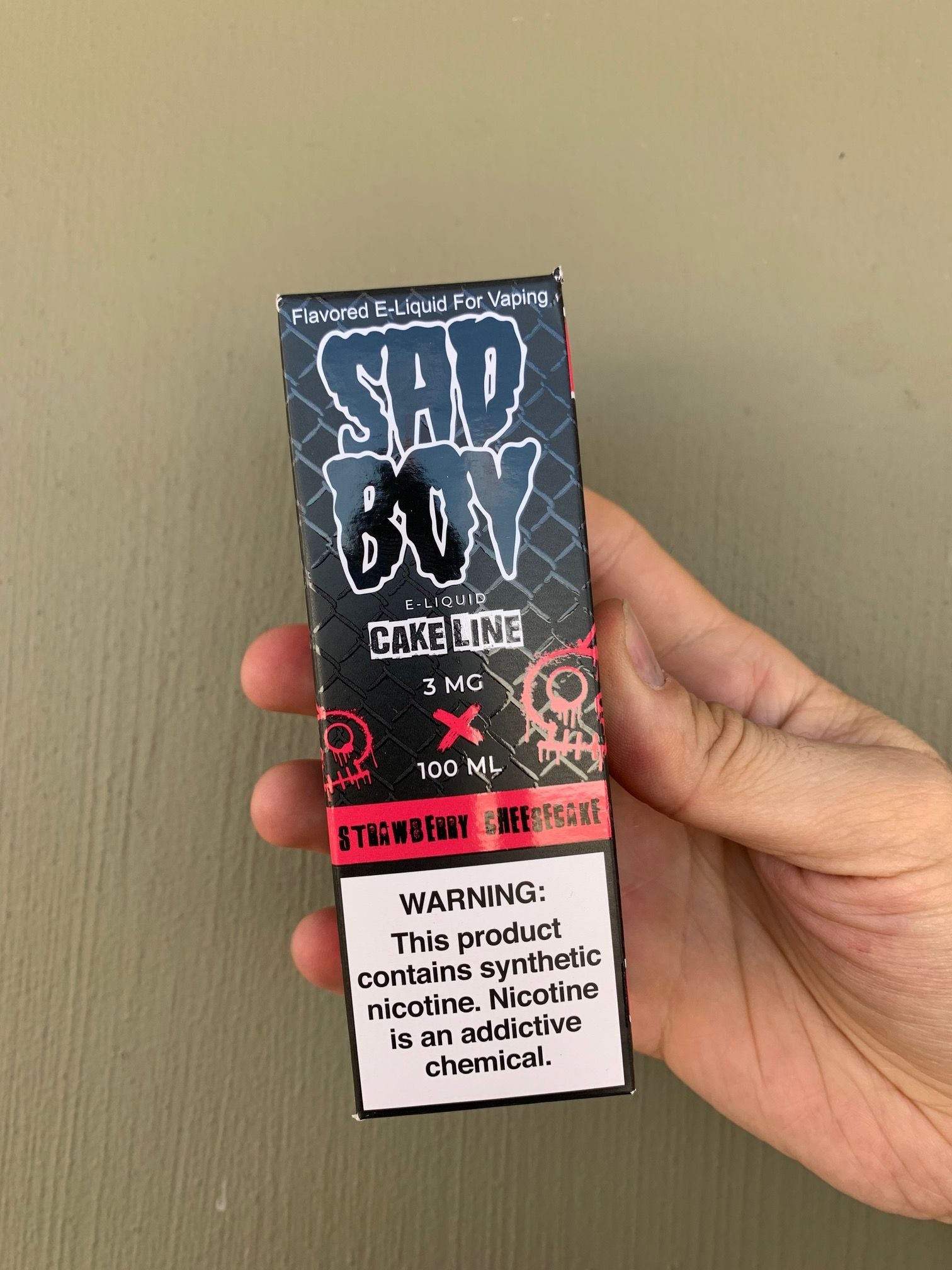 Sad Boy | Strawberry Cheesecake 100ml – Betasty